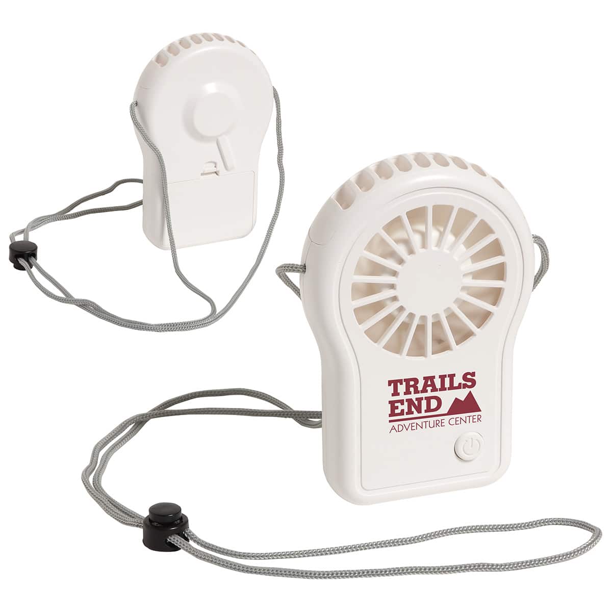 Cool Breeze Portable Fan with Adjustable Lanyard – Branded Lanyards